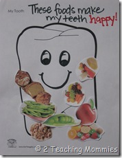 Happy and Sad Teeth Collage